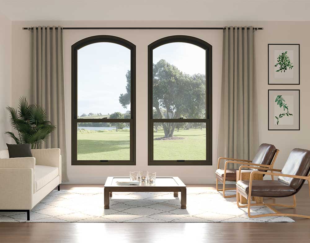 Single Hung Round Top Windows Denver | Expert Replacement